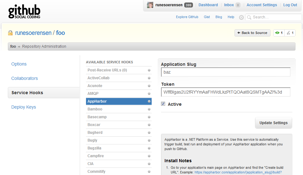 Deploy to AppHarbor from GitHub - The GitHub Blog