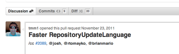 @mention autocompletion - The GitHub Blog