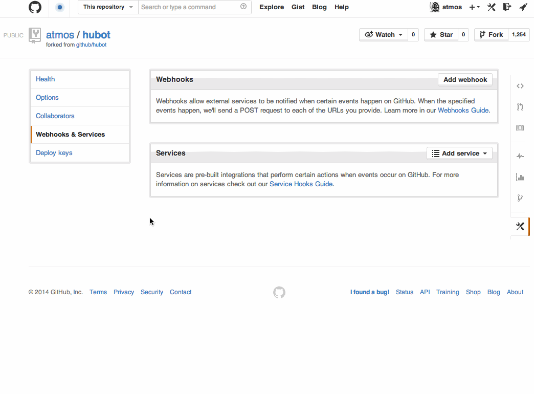 Updated Services UI - The GitHub Blog