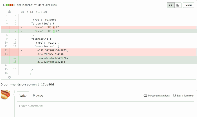 View GeoJSON/TopoJSON Source - The GitHub Blog