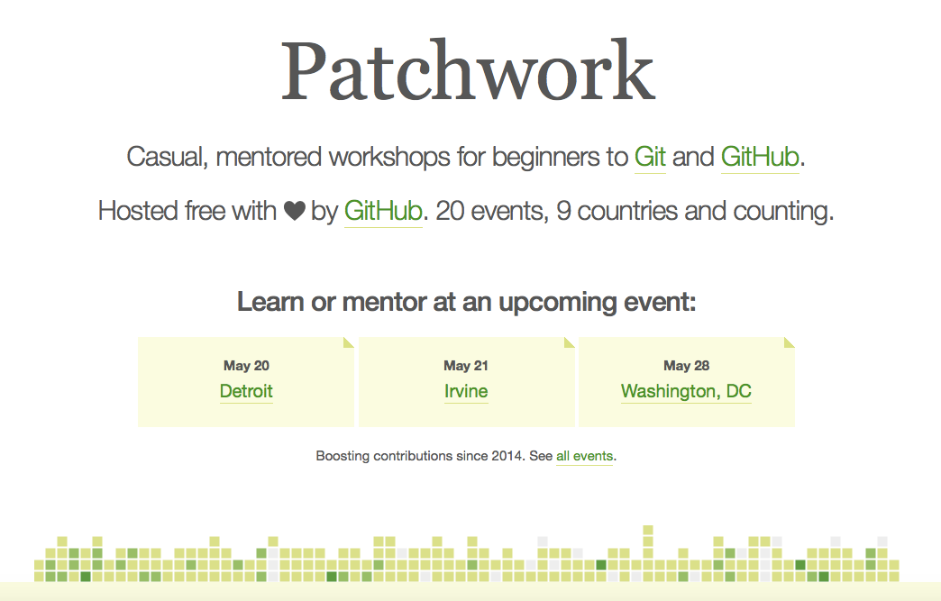 Patchwork News: New Site and Upcoming Patchworks in Irvine and Detroit ...