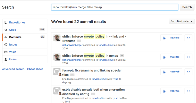 Search commit messages - The GitHub Blog
