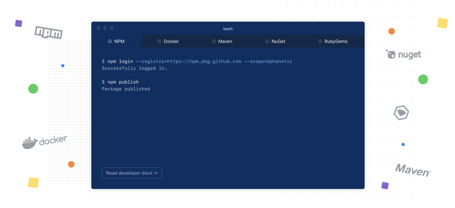 Introducing Github Package Registry The Github Blog 1771