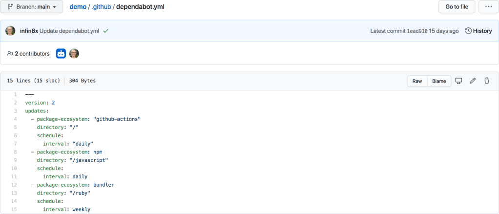 Dependabot now updates your Actions workflows - The GitHub Blog