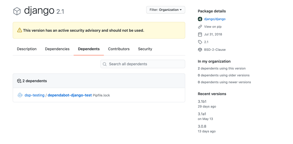 Securing Your Open Source Dependencies With Github Dependency Insights 0479