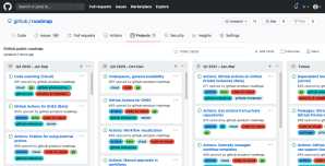 Announcing the GitHub public roadmap - The GitHub Blog