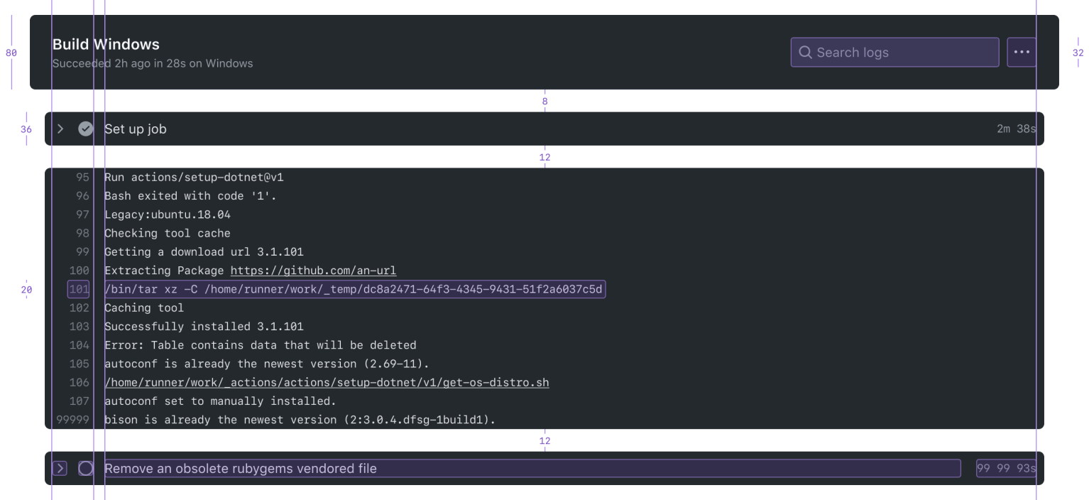 A better logs experience with GitHub Actions - The GitHub Blog