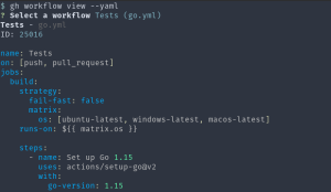 Work with GitHub Actions in your terminal with GitHub CLI - The GitHub Blog