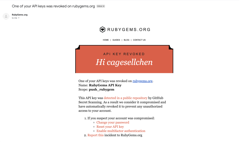 Securing the open source supply chain by scanning for package registry ...