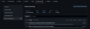 15+ new code scanning integrations with open source security tools ...