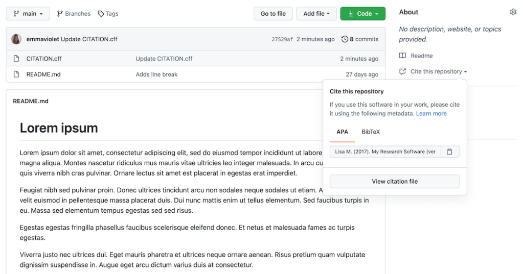 Enhanced support for citations on GitHub - The GitHub Blog