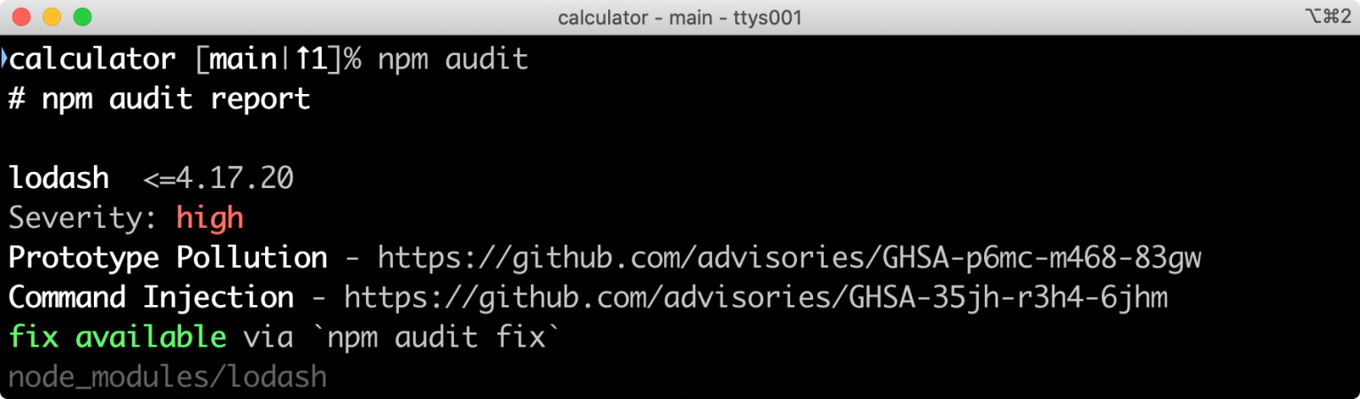 GitHub Advisory Database now powers npm audit - The GitHub Blog