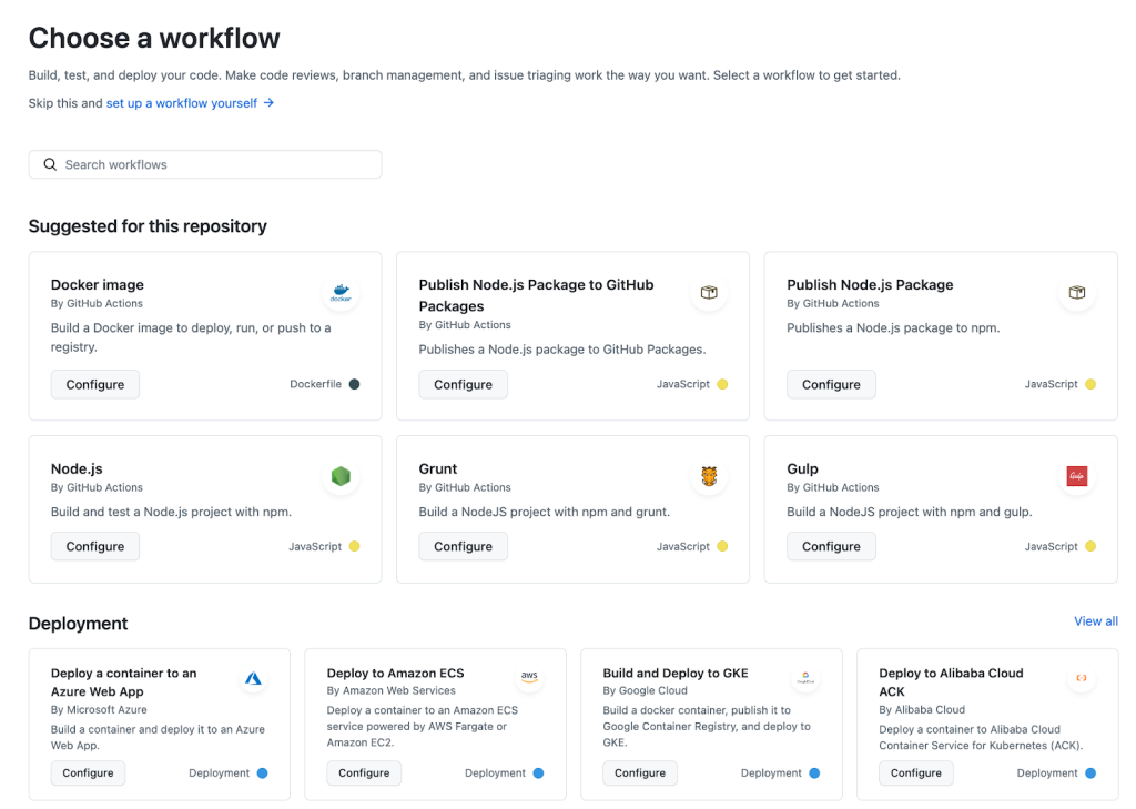 Getting started with GitHub Actions just got easier! - The GitHub Blog