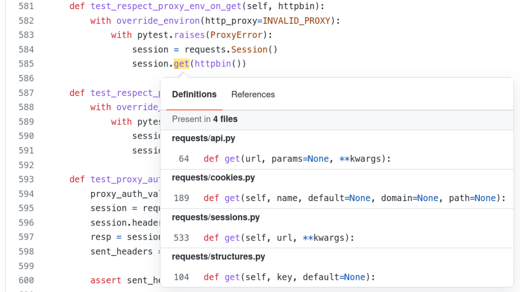 Precise Code Navigation For Python And Code Navigation In Pull Requests The Github Blog
