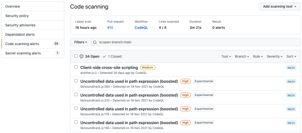Code scanning finds more vulnerabilities using machine learning - The GitHub Blog