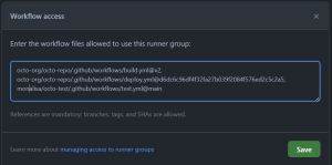 GitHub Actions: secure self-hosted runners by limiting them to specific ...
