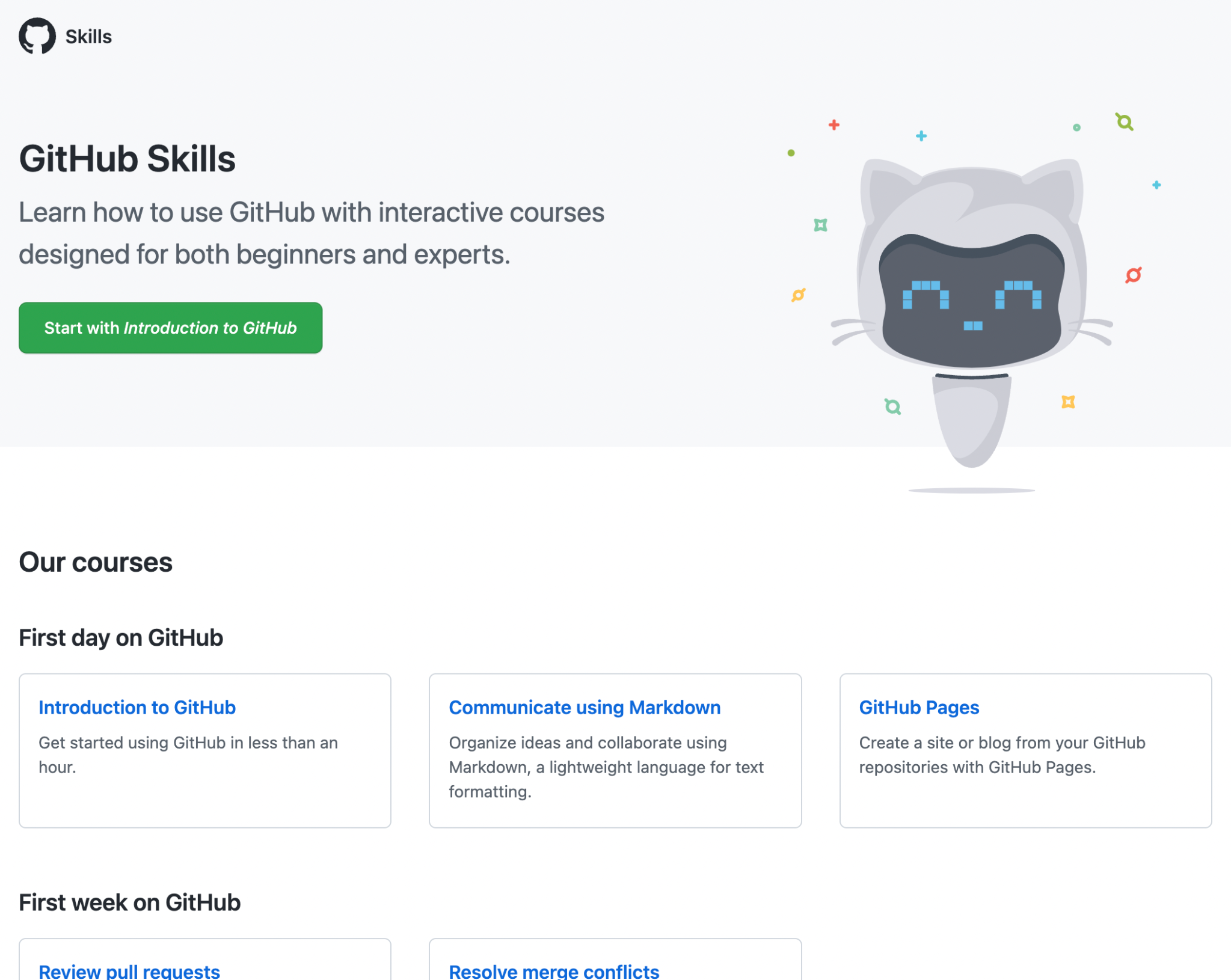 Introducing GitHub Skills - The GitHub Blog