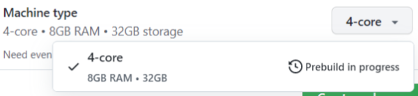 Prebuilding codespaces is generally available - The GitHub Blog