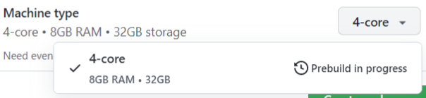 Prebuilding codespaces is generally available - The GitHub Blog