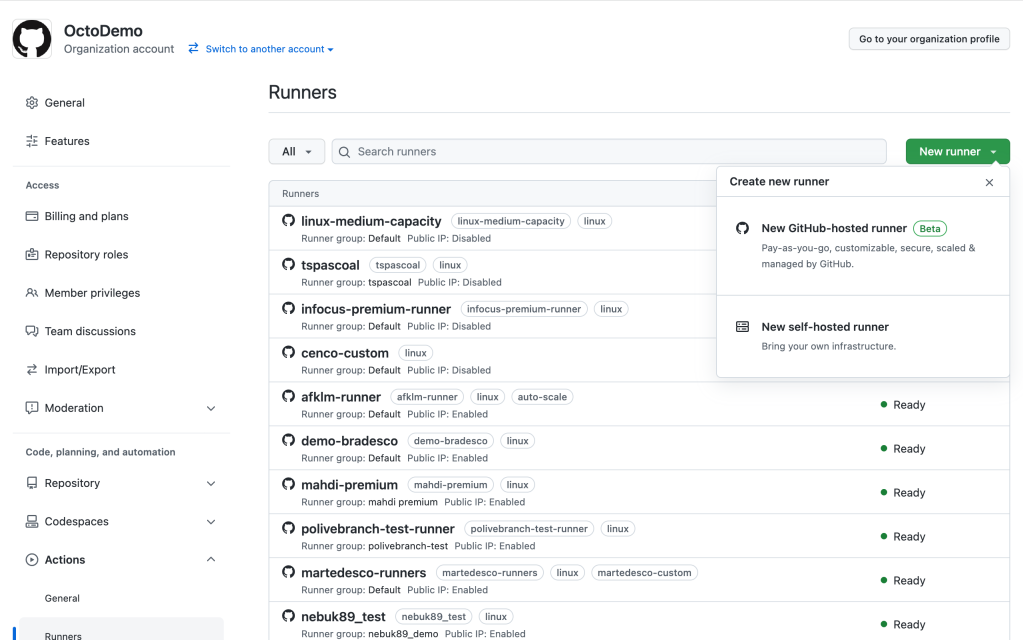 GitHub Actions: introducing the new, larger GitHub-hosted runners beta ...