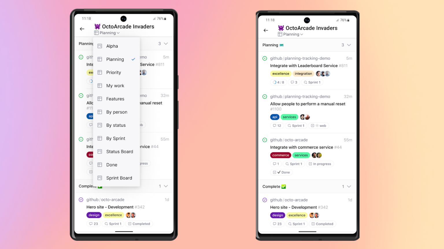 On The Go With Github Projects On Github Mobile Public Beta The 