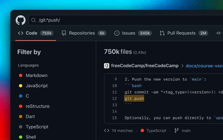 A better way to search, navigate, and understand code on GitHub - The ...