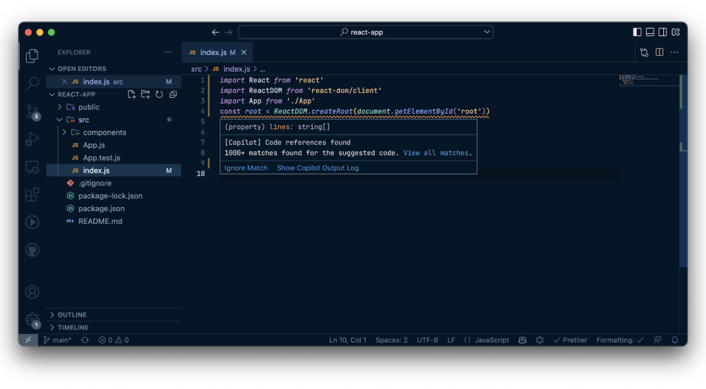 Preview: referencing public code in GitHub Copilot - The GitHub Blog
