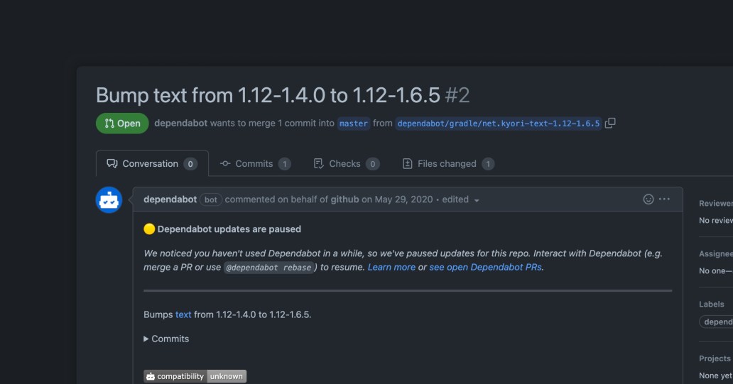 A smarter, quieter Dependabot - The GitHub Blog