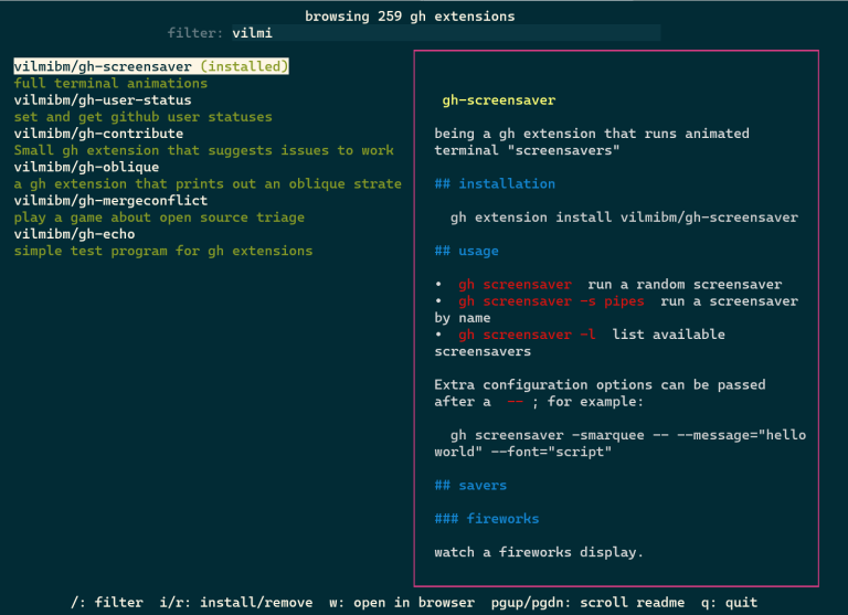 New GitHub CLI extension tools - The GitHub Blog