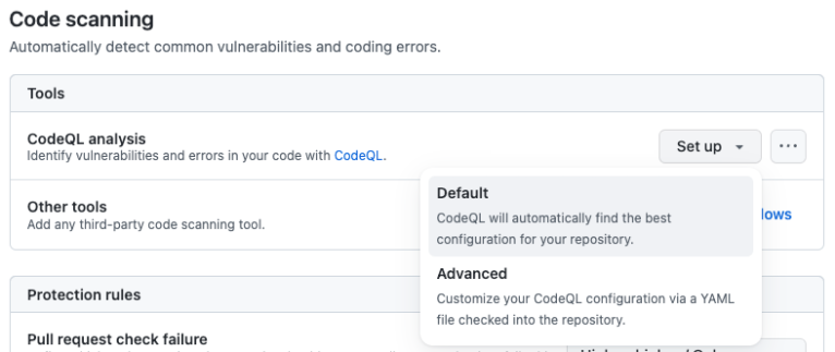 Default setup: A new way to enable GitHub code scanning - The GitHub Blog