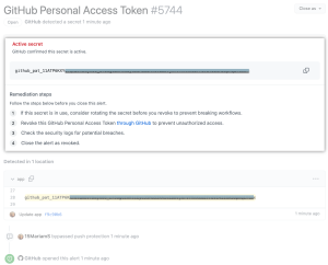 Remediation made simple: Introducing new validity checks for GitHub tokens - The GitHub Blog