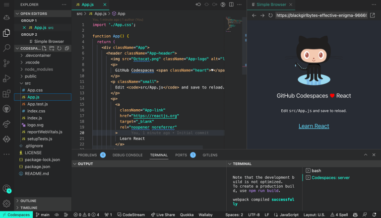 A beginner's guide to learning to code with GitHub Codespaces - The GitHub Blog