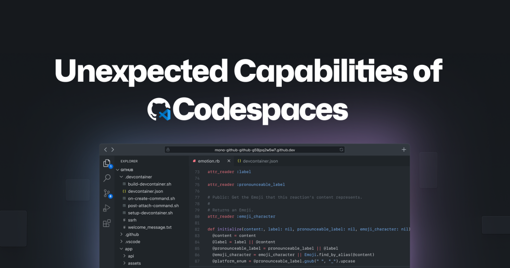 10 things you didn’t know you could do with GitHub Codespaces - The GitHub Blog