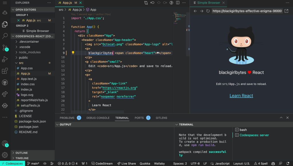 A beginner's guide to learning to code with GitHub Codespaces - The ...