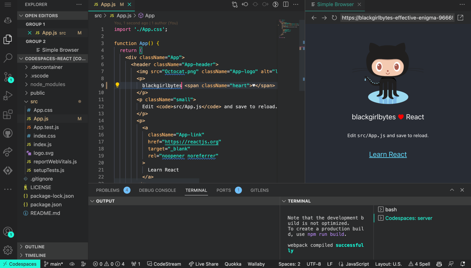 A beginner's guide to learning to code with GitHub Codespaces - The ...
