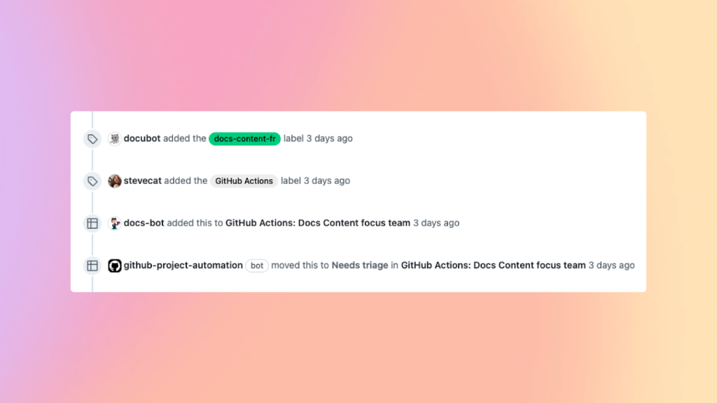 How The Github Docs Team Uses Github Projects The Github Blog 1043