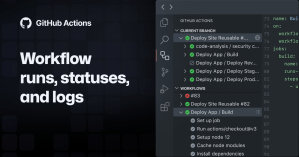 Announcing the GitHub Actions extension for VS Code - The GitHub Blog