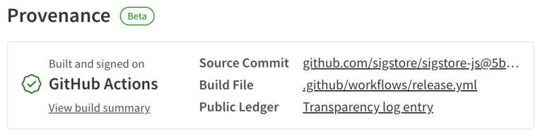 Introducing npm package provenance - The GitHub Blog