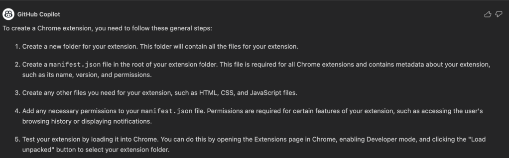 How I Used Github Copilot To Build A Browser Extension The Github Blog