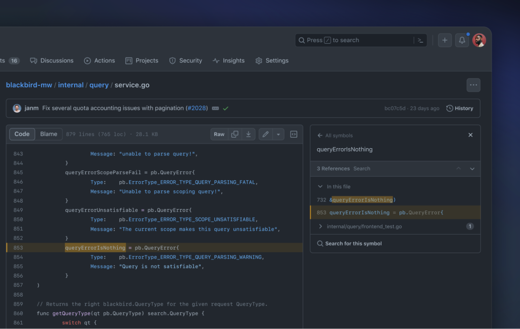 GitHub code search is generally available - The GitHub Blog