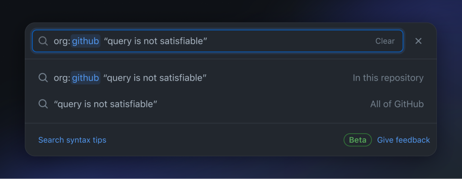 GitHub code search is generally available - The GitHub Blog