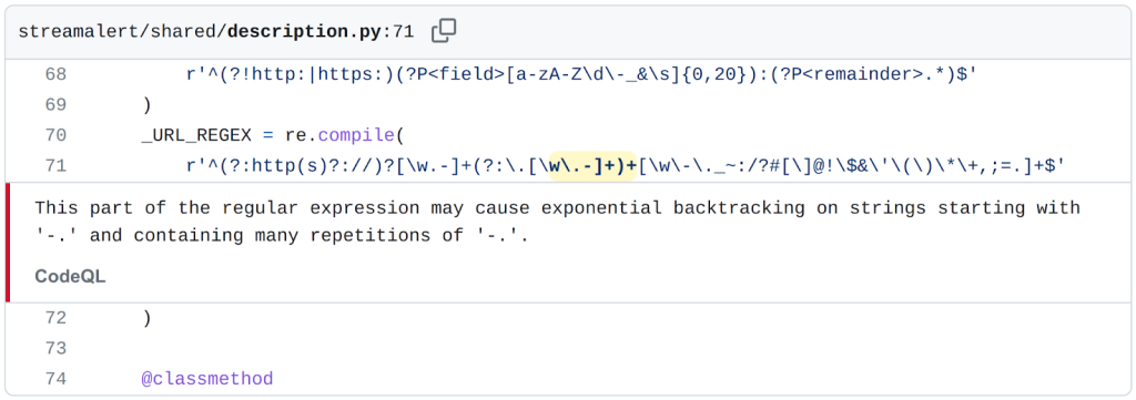 How to fix a ReDoS - The GitHub Blog