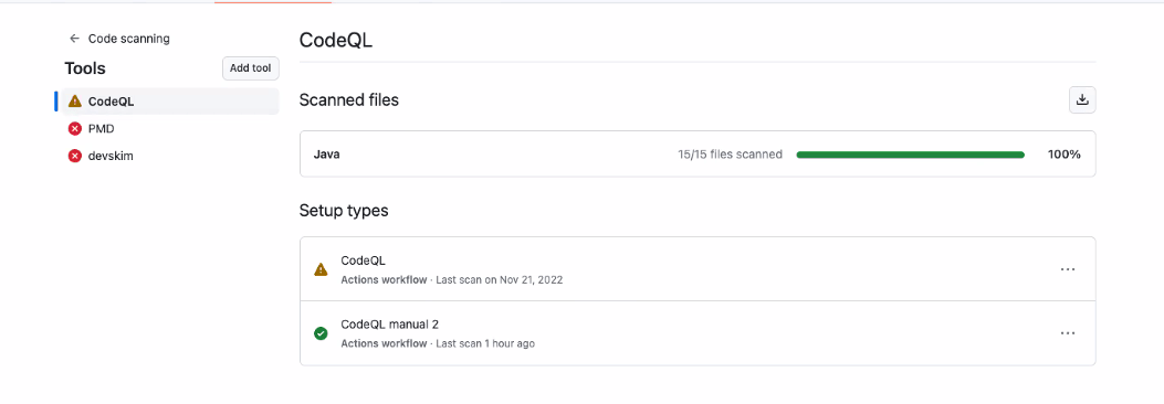 Manage your application security stack effectively with the tool status page - The GitHub Blog