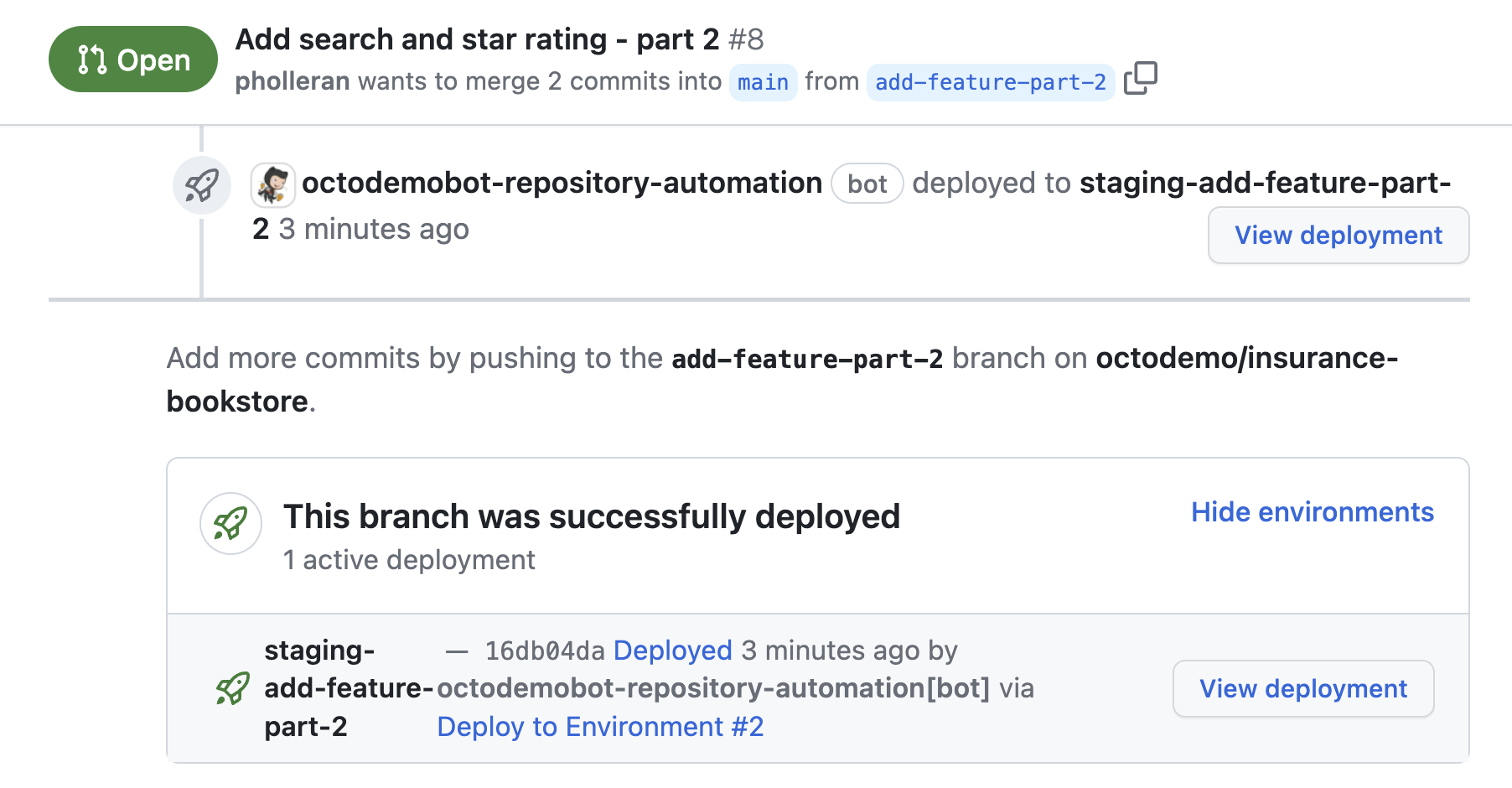 Demonstrating end-to-end traceability with pull requests - The GitHub Blog