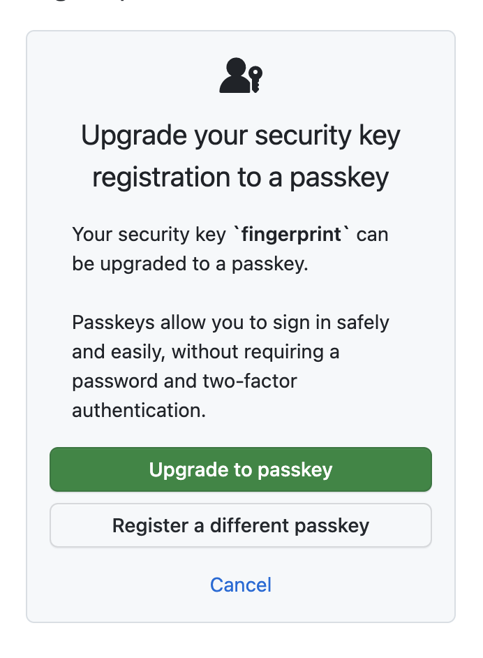 Introducing passwordless authentication on GitHub.com - The GitHub Blog