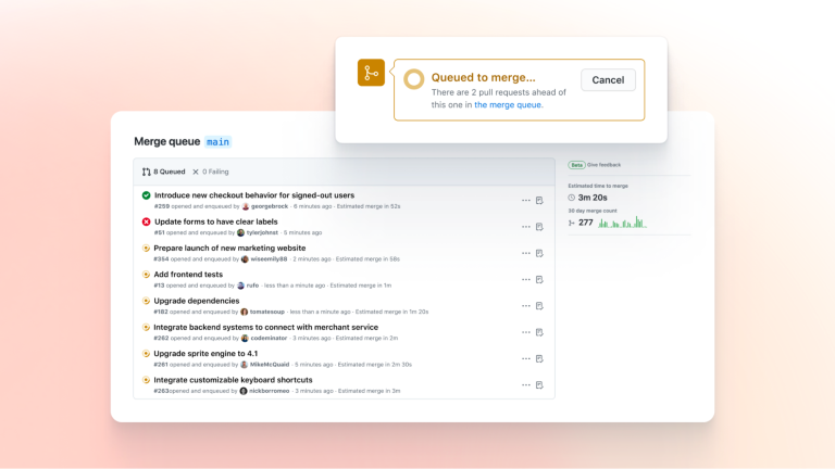 Github Merge Queue Is Generally Available The Github Blog 0078