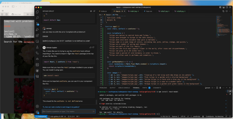 How I Used Github Copilot Chat To Build A Reactjs Gallery Prototype