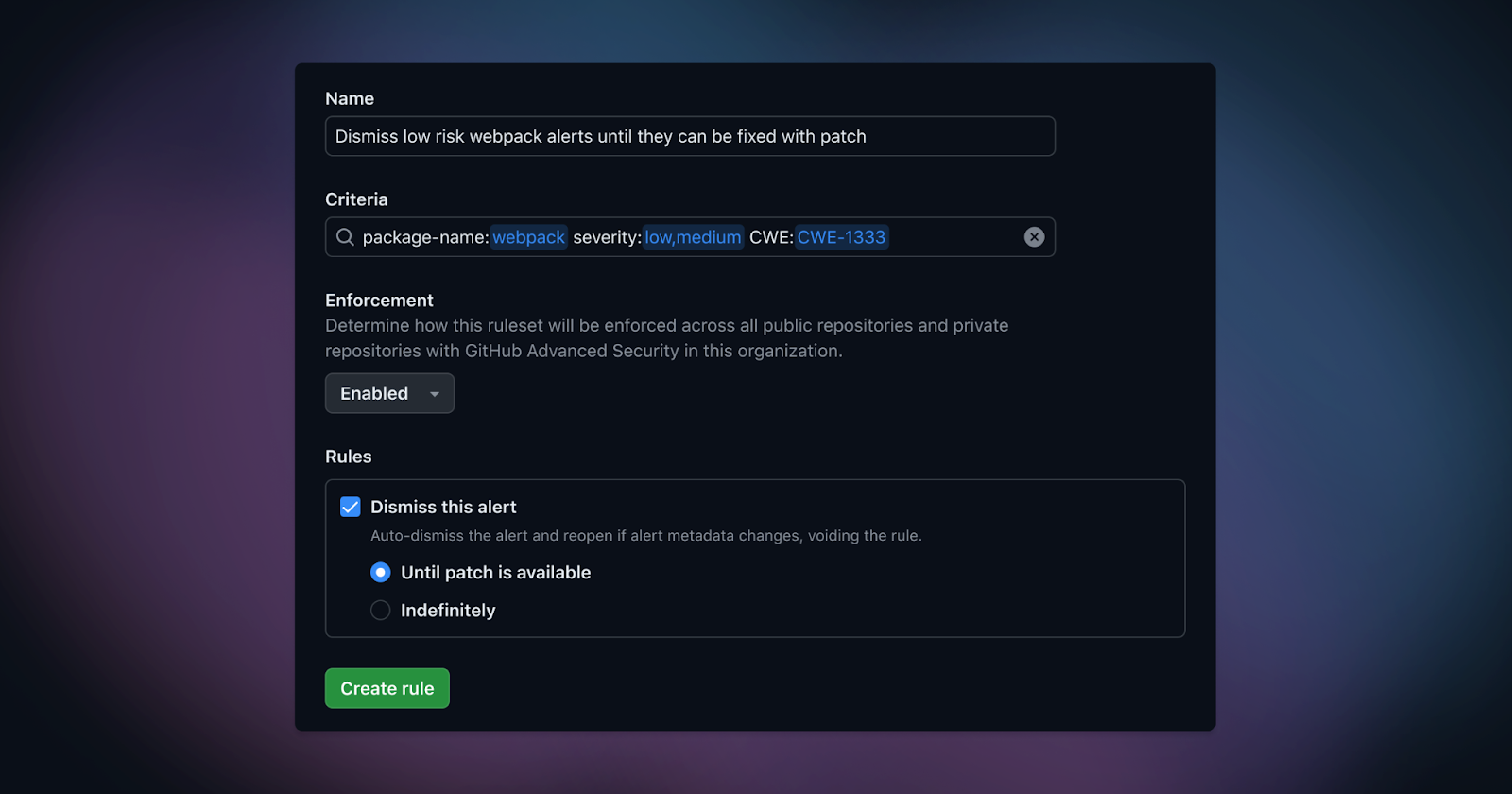Introducing Auto Triage Rules For Dependabot The Github Blog 6537