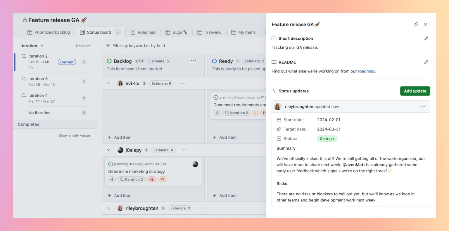 How we’re using GitHub Projects to standardize our workflows and stay aligned - The GitHub Blog