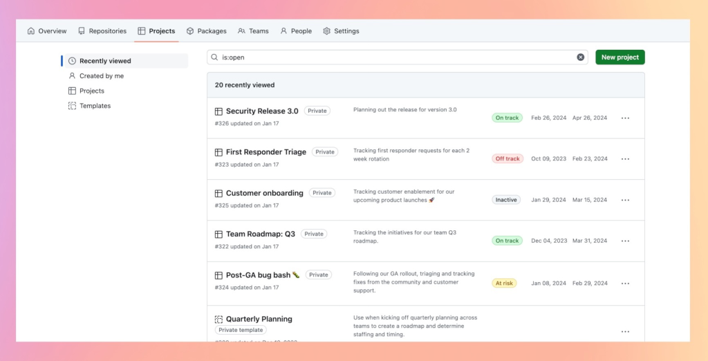 How we’re using GitHub Projects to standardize our workflows and stay ...